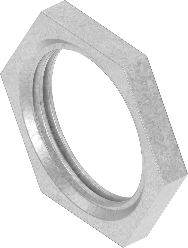 Nut M22 x 1.5, Steel zinc-plated; 1000-02-JB